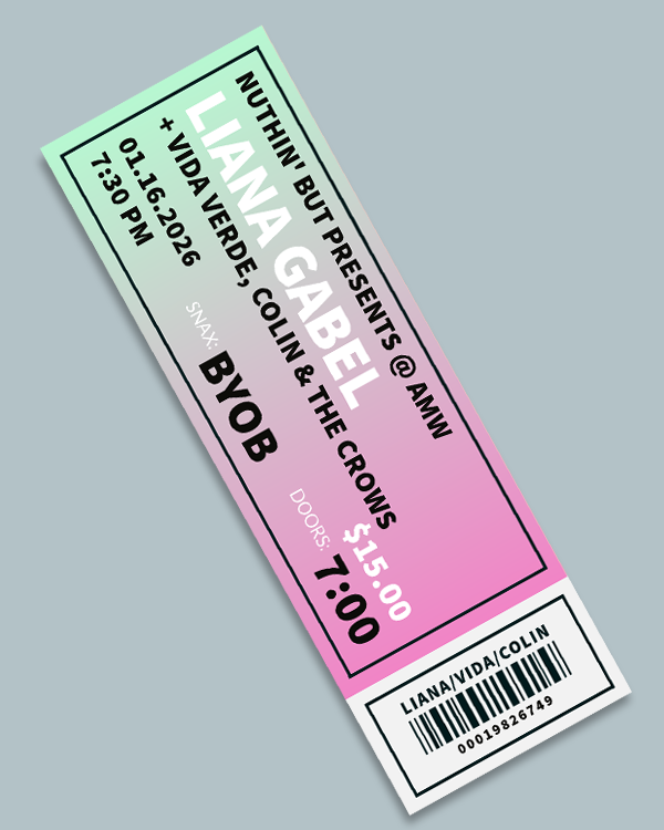 In-Store Concert, January 16th - Liana Gabel, Vida Verde, Colin & The ...